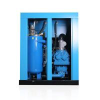 China Two Stage 150hp 110kW Stationary Industrial Rotary Screw Air Compressor Energy Saving for sale