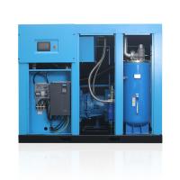 China Two Stage 150hp 110kW Stationary Industrial Rotary Screw Air Compressor Energy Saving for sale