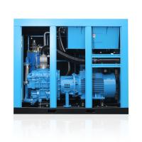 China Two Stage 150hp 110kW Stationary Industrial Rotary Screw Air Compressor Energy Saving for sale