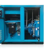 China Industrial Two-Stage Screw Air Compressor 13bar Direct Driven 75kW 2300mm Length for sale