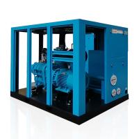 China De Aire Two Stage Screw Compressor 100hp 75kw Double Industrial 8 Bar for sale