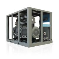 China Construction Industry Two Stage Screw Air Compressor 175HP 132kW Water Cooled for sale