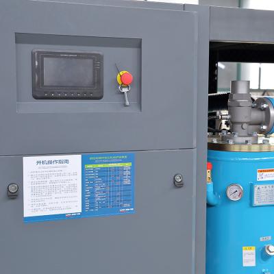 China Industrial Two Stage Screw Air Compressor Variable Speed 22kW 0.7Mpa for sale