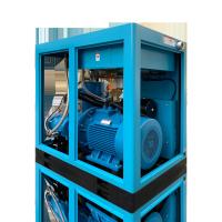 China 90kW 125hp Fixed Speed Screw Air Compressor 8 Bar 15.5m3/min Industrial for sale