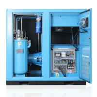 China Industrial 50hp 37kW Rotary Screw Air Compressor 185cfm 10 Bar Direct Drive for sale