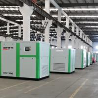 China 150HP 110kW Oil Free Screw Air Compressor IP54 PM Low Noise 8 Bar for sale