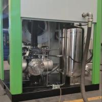 China 150HP 110kW Oil Free Screw Air Compressor IP54 PM Low Noise 8 Bar for sale