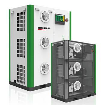 China 3.7KW 5HP Scroll Oil Free Medical Air Compressor 0.35m3/min 8bar 220V for sale