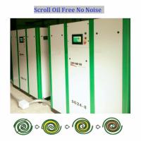 China 3.7KW 5HP Scroll Oil Free Medical Air Compressor 0.35m3/min 8bar 220V for sale