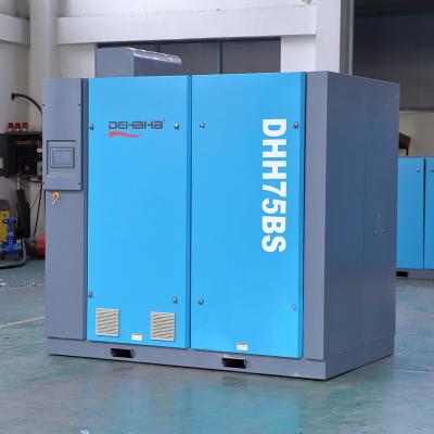 China Oil Free Screw Air Compressor Blower 11kW 0.4-1.5 Bar Low Pressure Energy Saving for sale