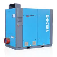 China Oil Free Screw Blower 75kw 100hp Medical Air Compressor Silent Single Stage for sale