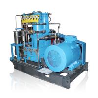 China Oil Free Oxygen Booster Compressor 100 Nm3/h 200bar Cylinder Filling Medical Gas Compressor for sale