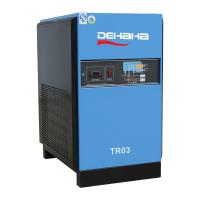China 30hp 125cfm Refrigerated Air Dryer R410A 220V 1ph for Air Compressor for sale