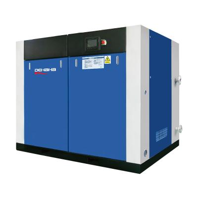 China Stationary Medical Oil Free Screw Air Compressor 75kw 100hp Silent Class 0 for sale