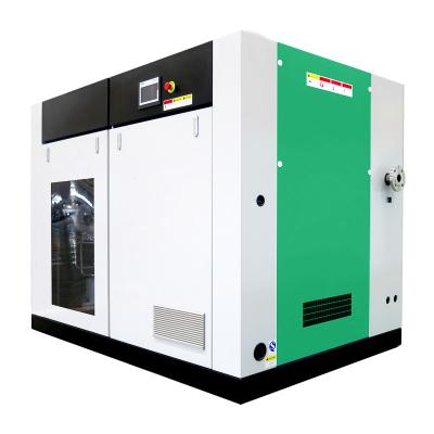 China DHH 55kW 355kW Oil Free Rotary Screw Air Compressor IP54 Silent Low Noise for sale