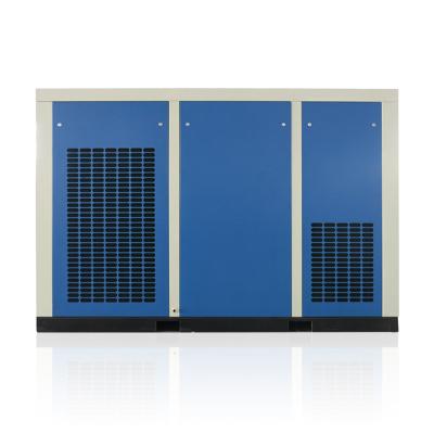 China Industrial Silent Oil Free Air Compressor 55kW 8bar 550m3/hr Dry Screw Type for sale