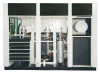 China Oil Free Screw Air Compressor 8 Bar 75kW 12.5 m3/min Medical Portable Dry Type for sale