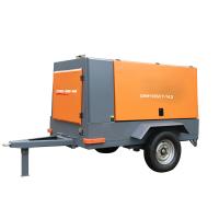 China Stationary Portable Air Compressor Diesel Engine 110kw 353cfm Mobile Air Compressor for sale