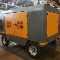 China 118kW 388CFM Portable Diesel Air Compressor 14.5 Bar Mining Engine Driven for sale