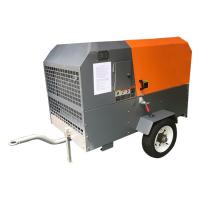 China Mining Drill Portable Diesel Air Compressor 750cfm 7 Bar Rotary Compressor for sale