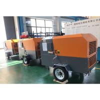 China Mining Drill Portable Diesel Air Compressor 750cfm 7 Bar Rotary Compressor for sale