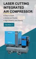 China PM VSD Variable Frequency 4 In 1 Screw Compressor With Air Tank And Dryer for sale