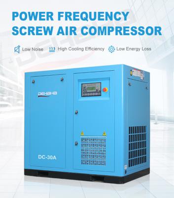 China Industrial Rotary Screw Air Compressor Direct Driven 30HP 22kW 8bar 3.6m3/min for sale