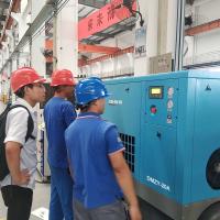 China 16 Bar High Pressure Combined Screw Compressor 20hp 1.58Mpa 1.51m3/min for Fiber Laser Cutting for sale