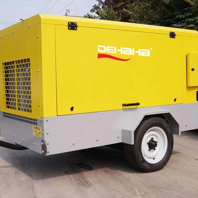 China Two Stage Portable Diesel Engine Air Compressor 380V / 50hz for sale