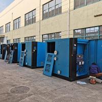 China Fix Speed Rotary Two Stage Screw Air Compressor Permanent Magnet for sale