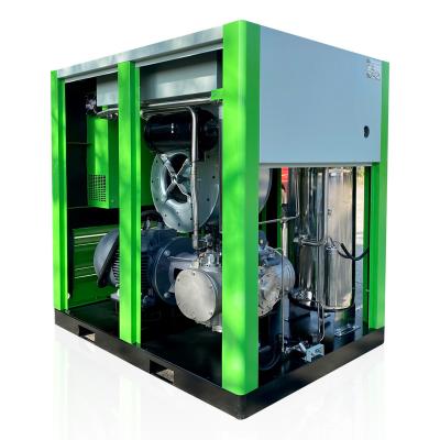 China Industrial Stationary 22kW Oil Free Water Injected Screw Air Compressor 8 bar 3.5 m3/min for sale