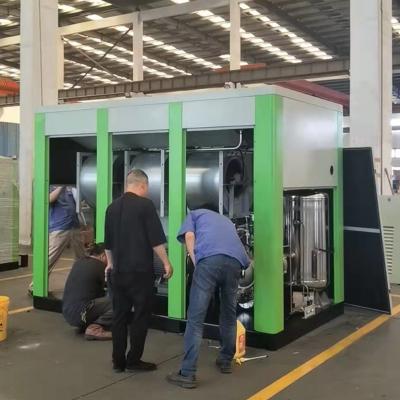 China Water Lubricated Oil Free Screw Air Compressor 150hp 110kW Medical Grade for sale