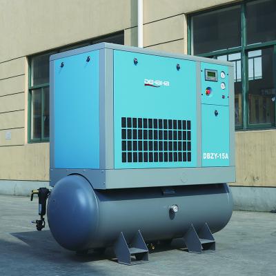China 16 Bar 11kW 15HP Industrial Screw Air Compressor for Fiber Laser Cutting 1.05m3/min for sale