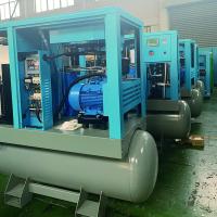 China 15kw 20hp Portable Fixed Speed Screw Air Compressor 16 Bar 1.6 m3/min 500L Tank for sale