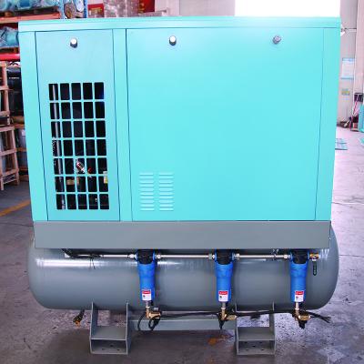 China 16 Bar High Pressure Combined Screw Air Compressor 20hp for Fiber Laser Cutting for sale