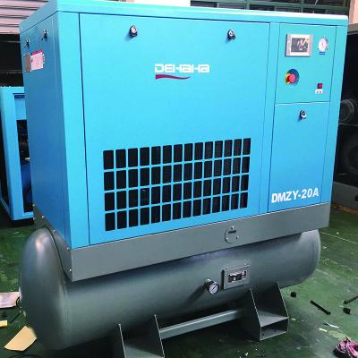 China Portable All In One Screw Air Compressor 15kw 16 Bar 500L Tank for Laser Cutting for sale