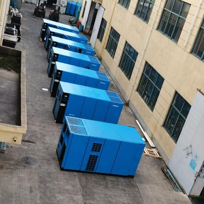 China Low Pressure Direct Driven Air Compressor Electric Rotary Two Stage Screw Compressor for sale
