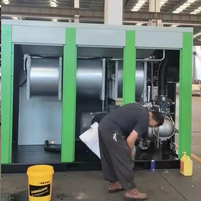 China Water Lubricated Oil Free Portable Air Compressor 110kW 20m3/min Energy Saving for sale