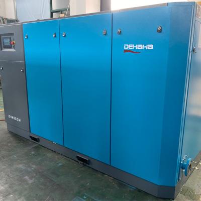 China Hot Sale Two-Stage Compression PM Energy Saving Screw Air Compressor for sale