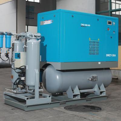 China DEHAHA Customized Energy Saving Screw Air compressor for Laser Cutting for sale