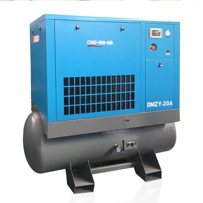 China 7.5-90KW Combined Screw Air Compressor 20L Oil Capacity Low Consumption ≤1.5L/H for sale