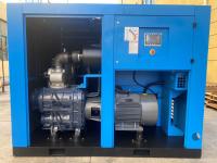 China 55kw 5.5bar Double Stage PM Inverter Screw Compressor Machine Rotary Compressor for sale