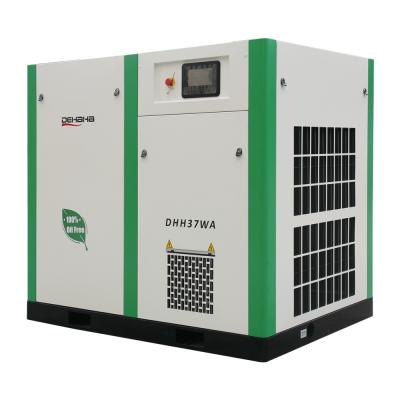 China 22kW 30hp Silent Oil-Free Screw Air Compressor 10 Bar Industrial for sale