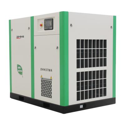 China DEHAHA 50HP 37kW Oil-free Screw Air Compressor 3.7m3/min 10bar for Medical Use for sale