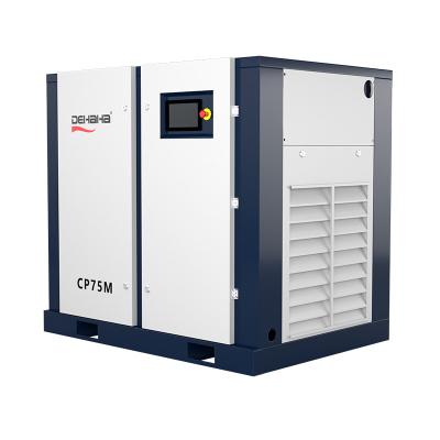 China 75kW 100hp Industrial Screw Automotive Air Compressor Solutions for sale