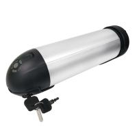 China 36V 10AH Water Bottle Lithium Ebike Battery 18650 Cell With 42V 2A Charger for sale