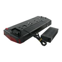 China Bafang Motor Kit Lithium Ebike Battery 36V 10Ah Rear Rack Type for sale