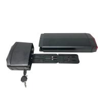 China 48V 10AH Ebike Rear Rack Lithium ion Battery Rechargeable Battery Pack for sale