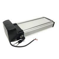 China 36V 18AH Waterproof Rear Rack Ebike Battery With Back Tail Light for sale