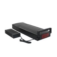 China Super Thin Lithium E Bike Battery Pack 36V 10AH Rear Rack Type for sale